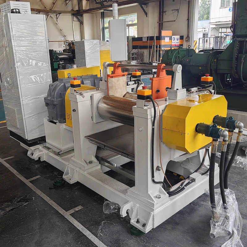16-18 Inches Bearing Rubber Two Roll Open Mixing Mill - Qingdao Boria ...