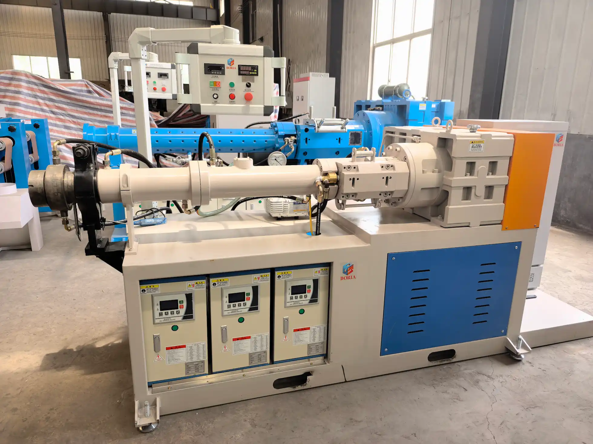 Extrudeuse de caoutchouc 75 nouvellement produite - Qingdao Boria ...